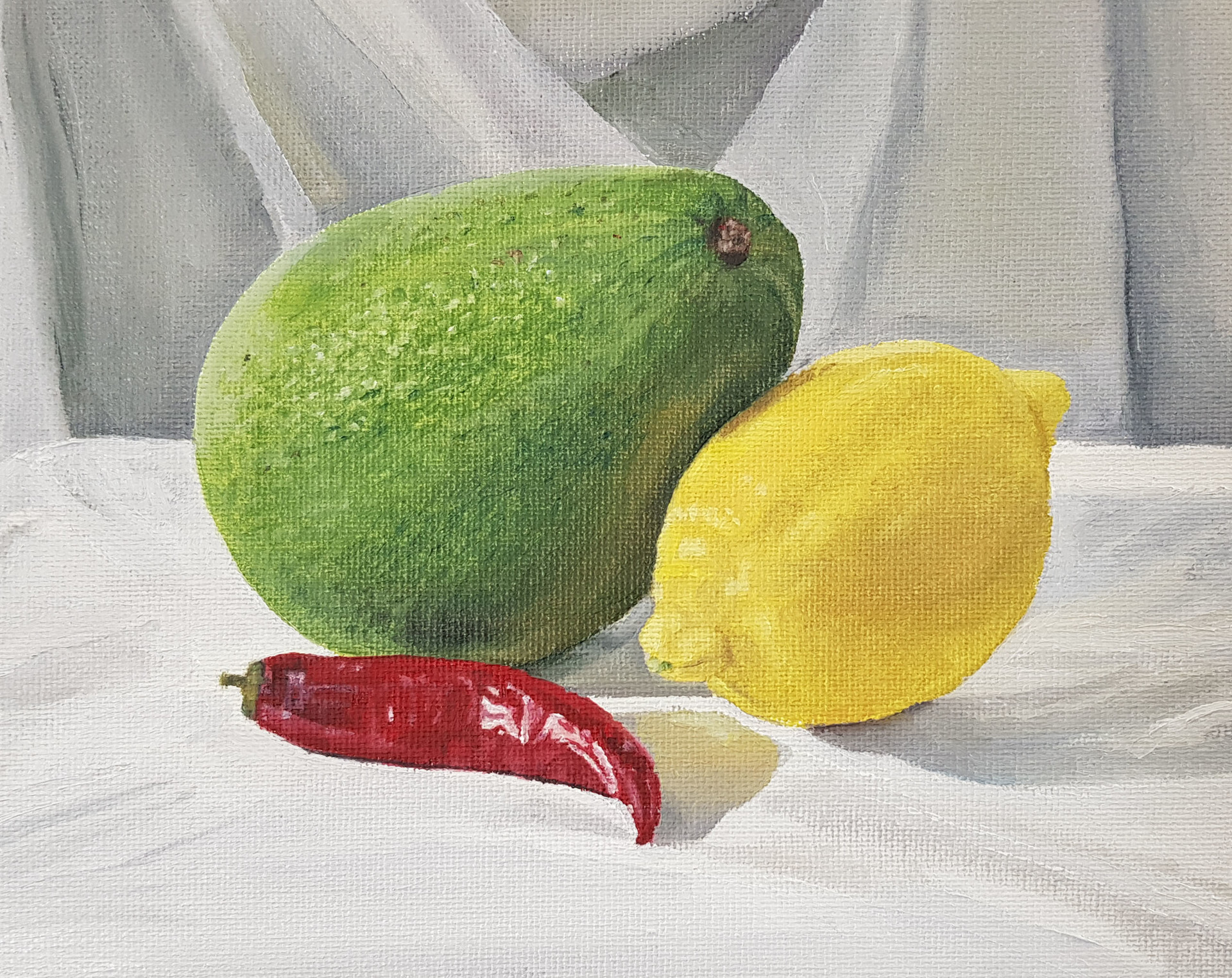 ArtStation - Fruity oil painting