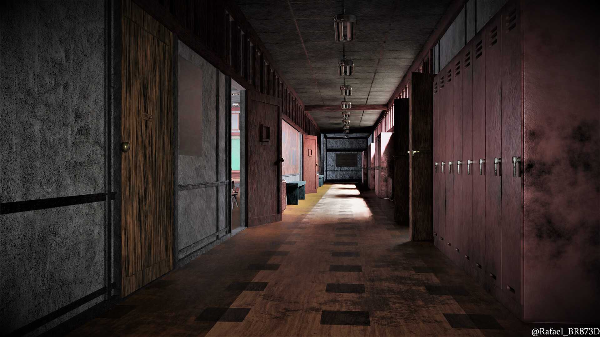 Rafael Rodrigues - Silent Hill - Midwich Elementary School (Visual Remake)