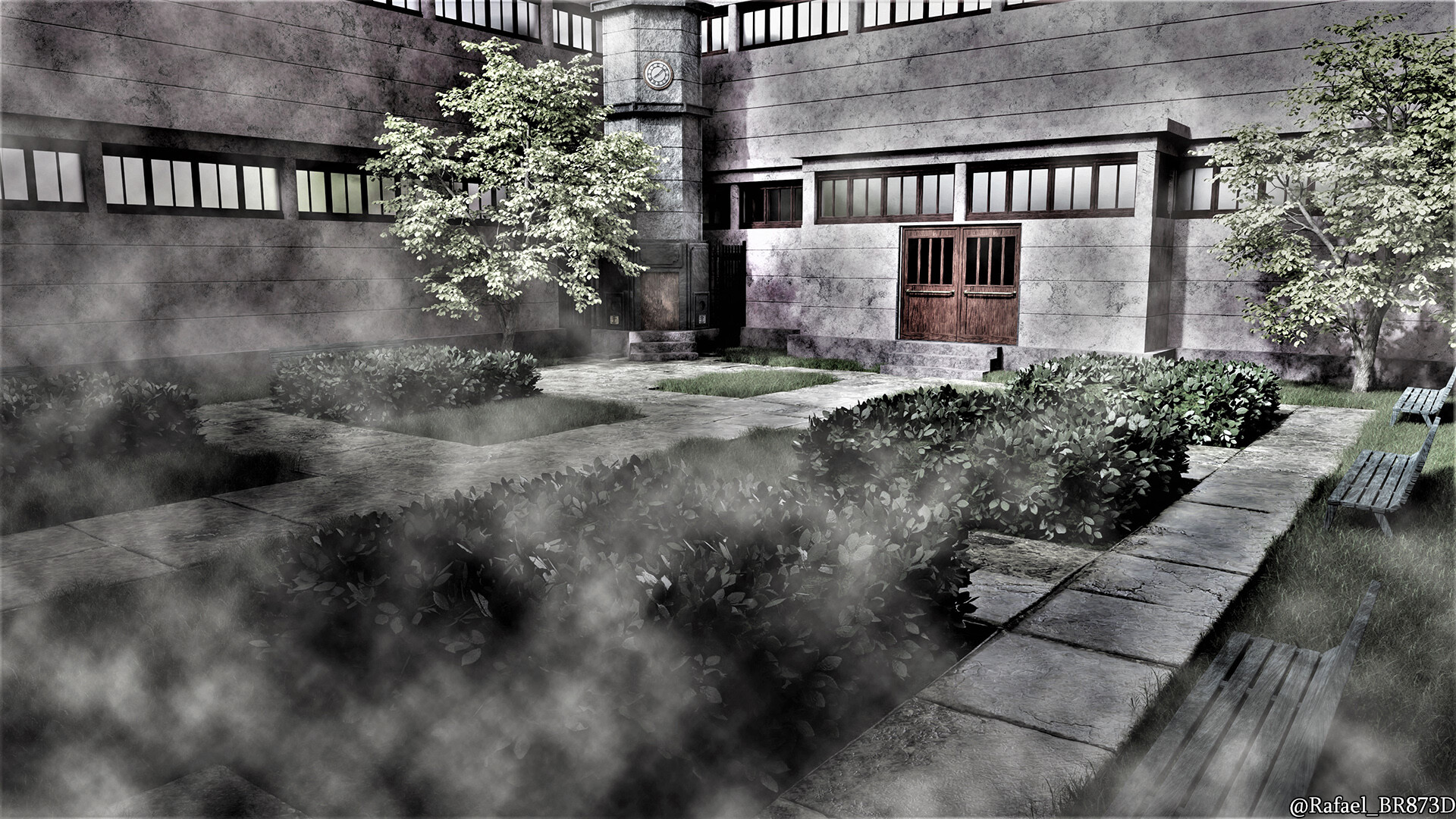 Rafael Rodrigues - Silent Hill - Midwich Elementary School (Visual Remake)