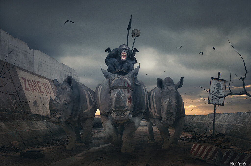 ArtStation - Monkey Raider