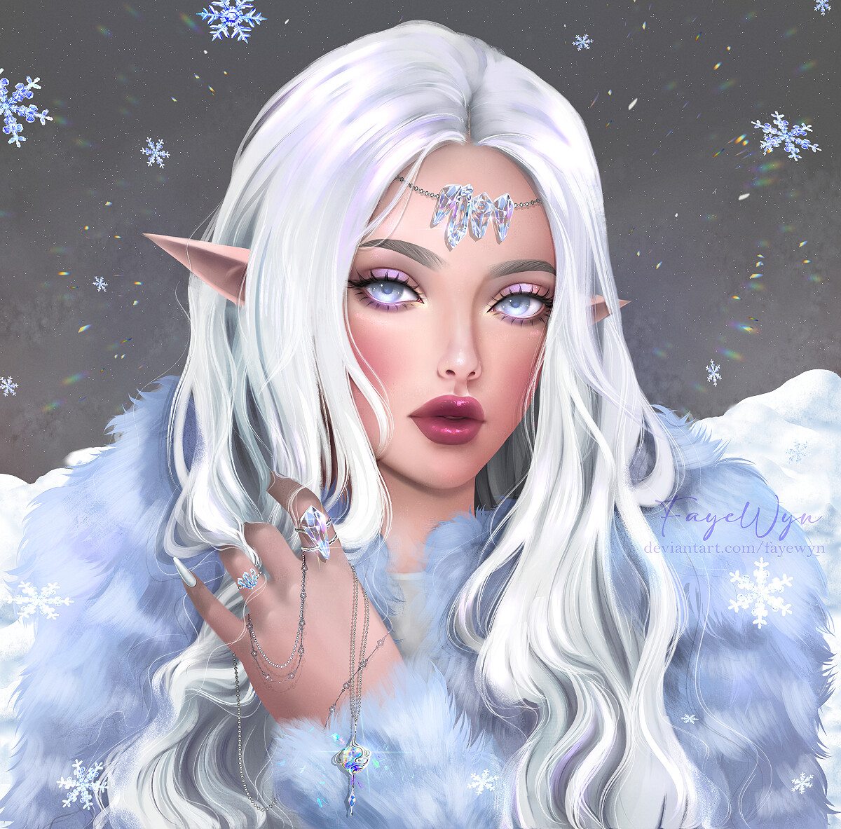 ArtStation - Snow Crystal