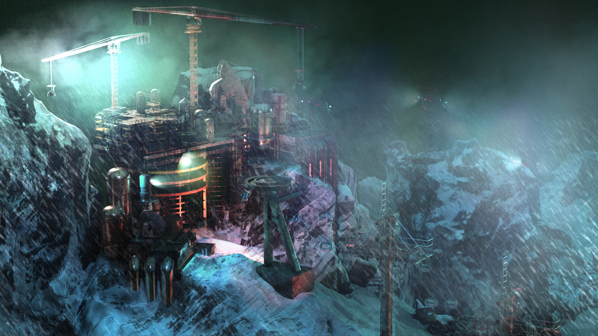 ArtStation - The mountain factory