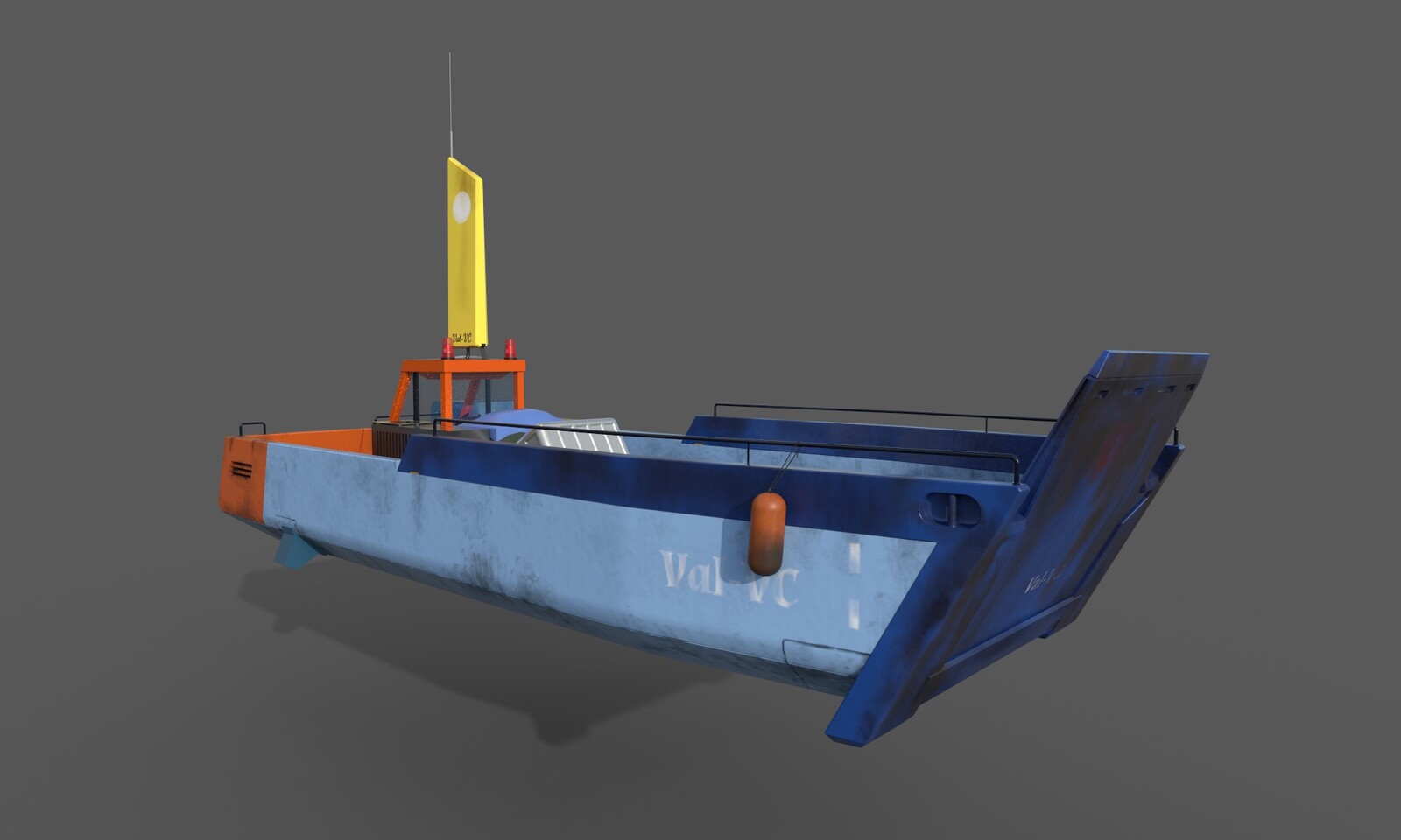 Zhao Zheming (Capt. Gustav) - Hoverbarge