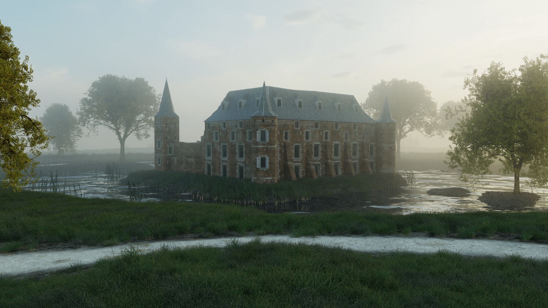 ArtStation - Medieval Castle