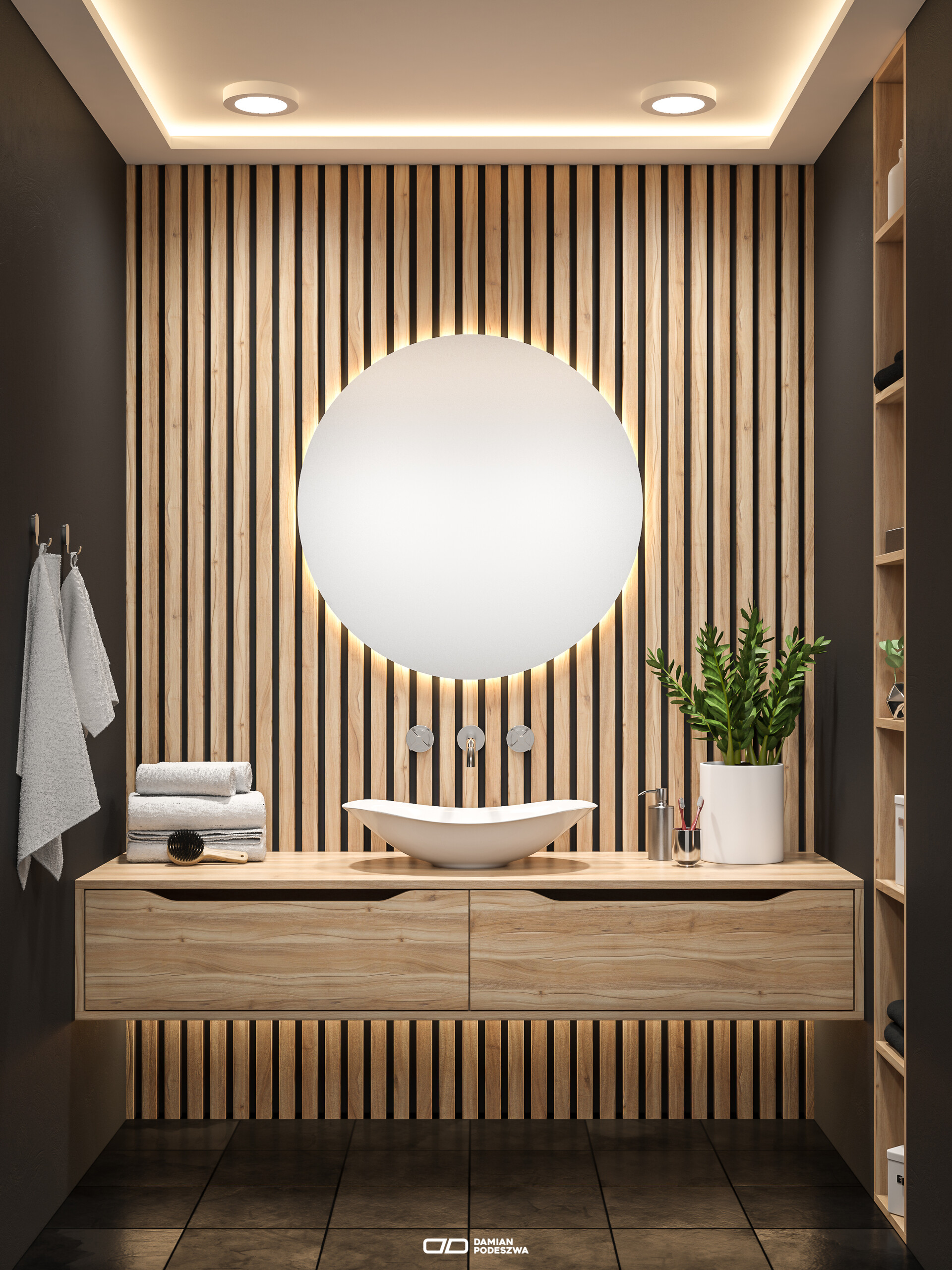 ArtStation - Bathroom visualisation