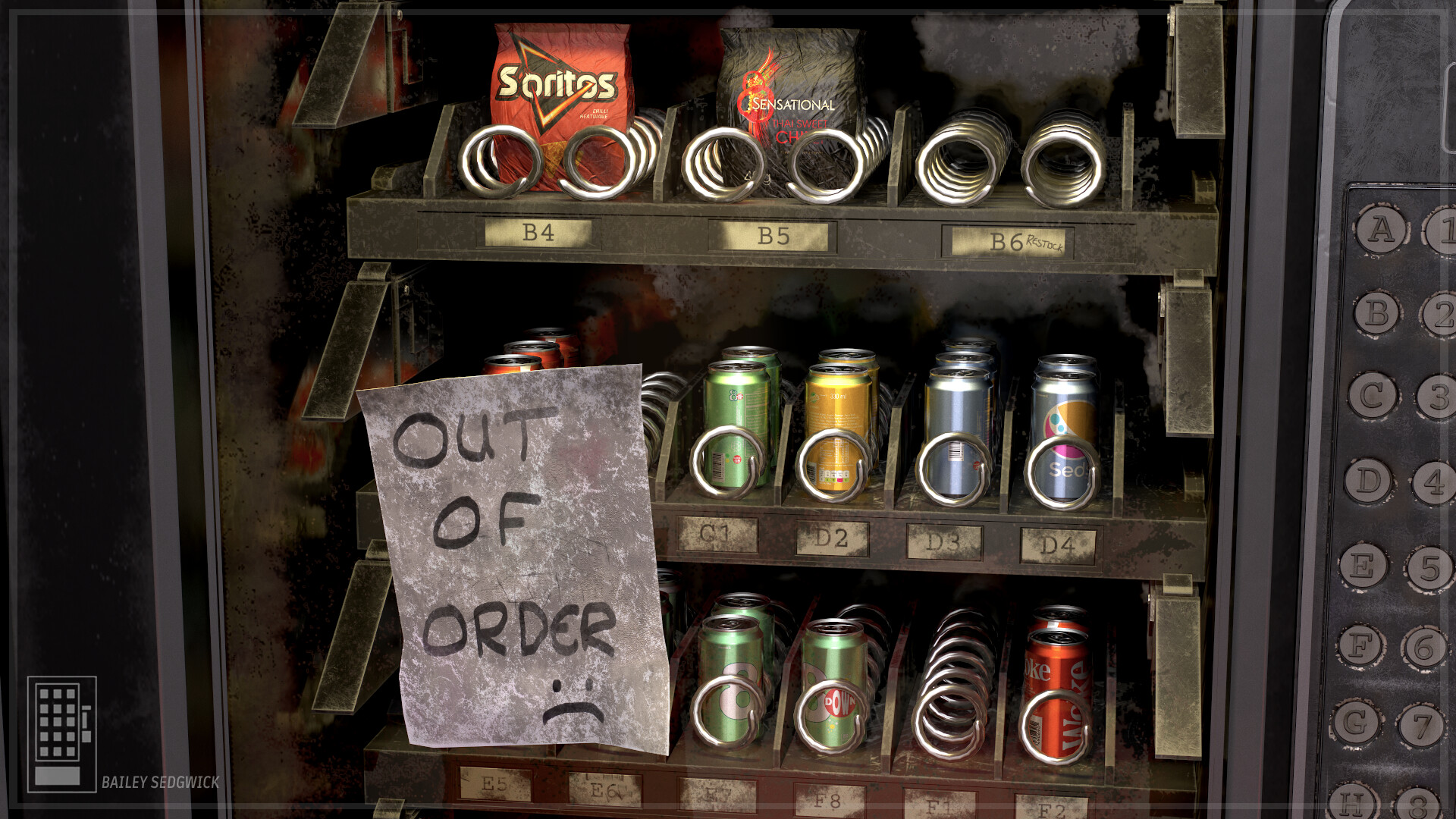 Bailey Sedgwick - Vending Machine Prop