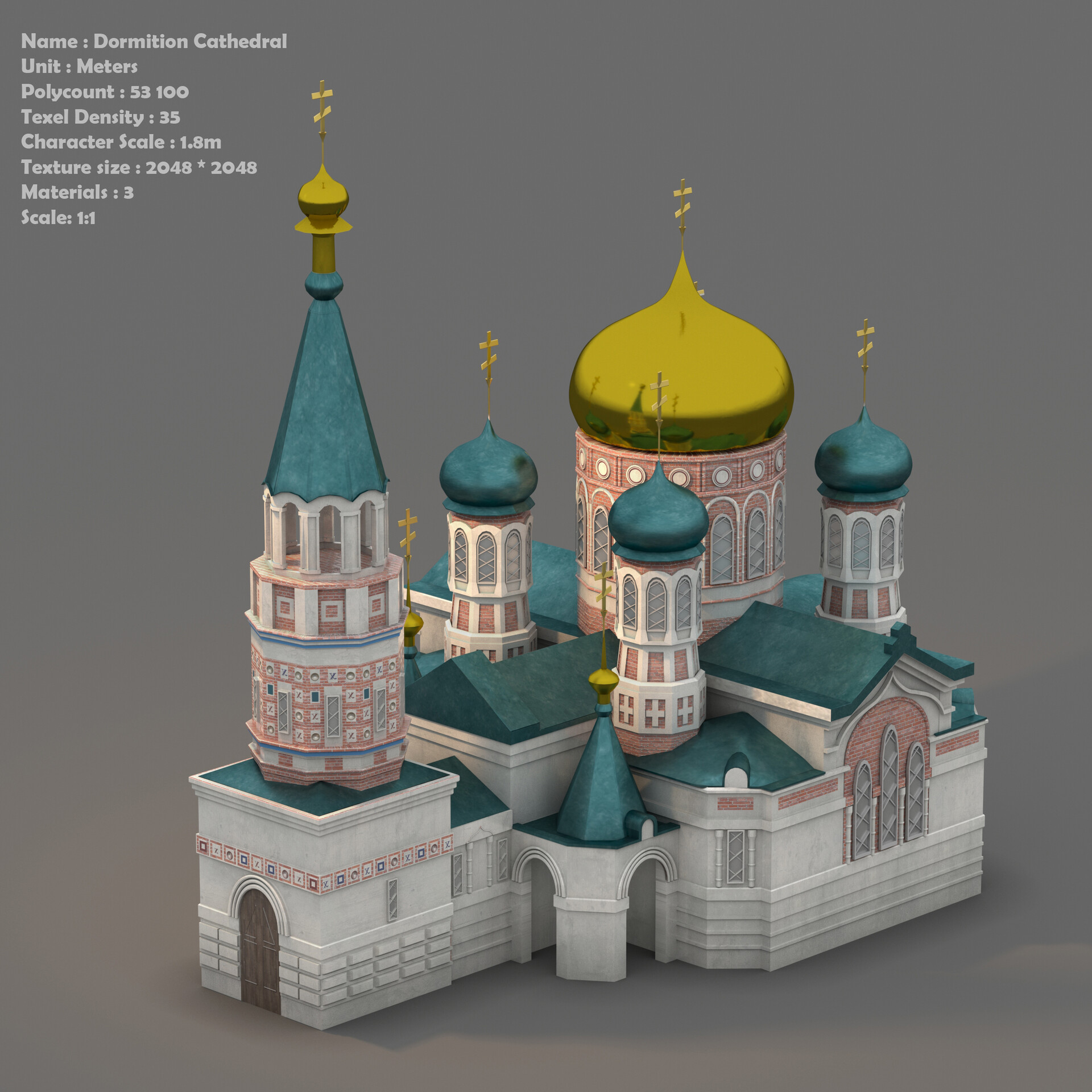 ArtStation - Dormition Cathedral