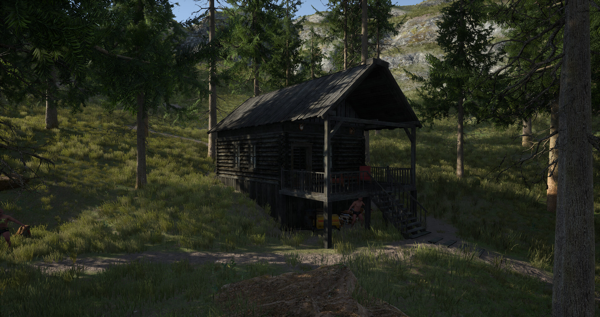 ArtStation - Old mountain lake house ( Unreal engine 4 )