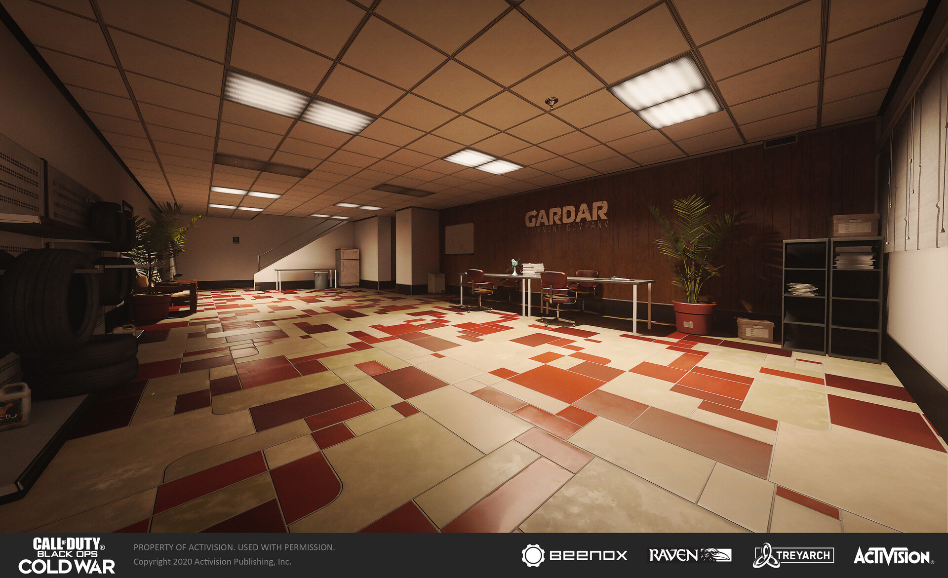 Mike Gomez - Call of Duty Warzone: Verdansk '84 - Generic buildings