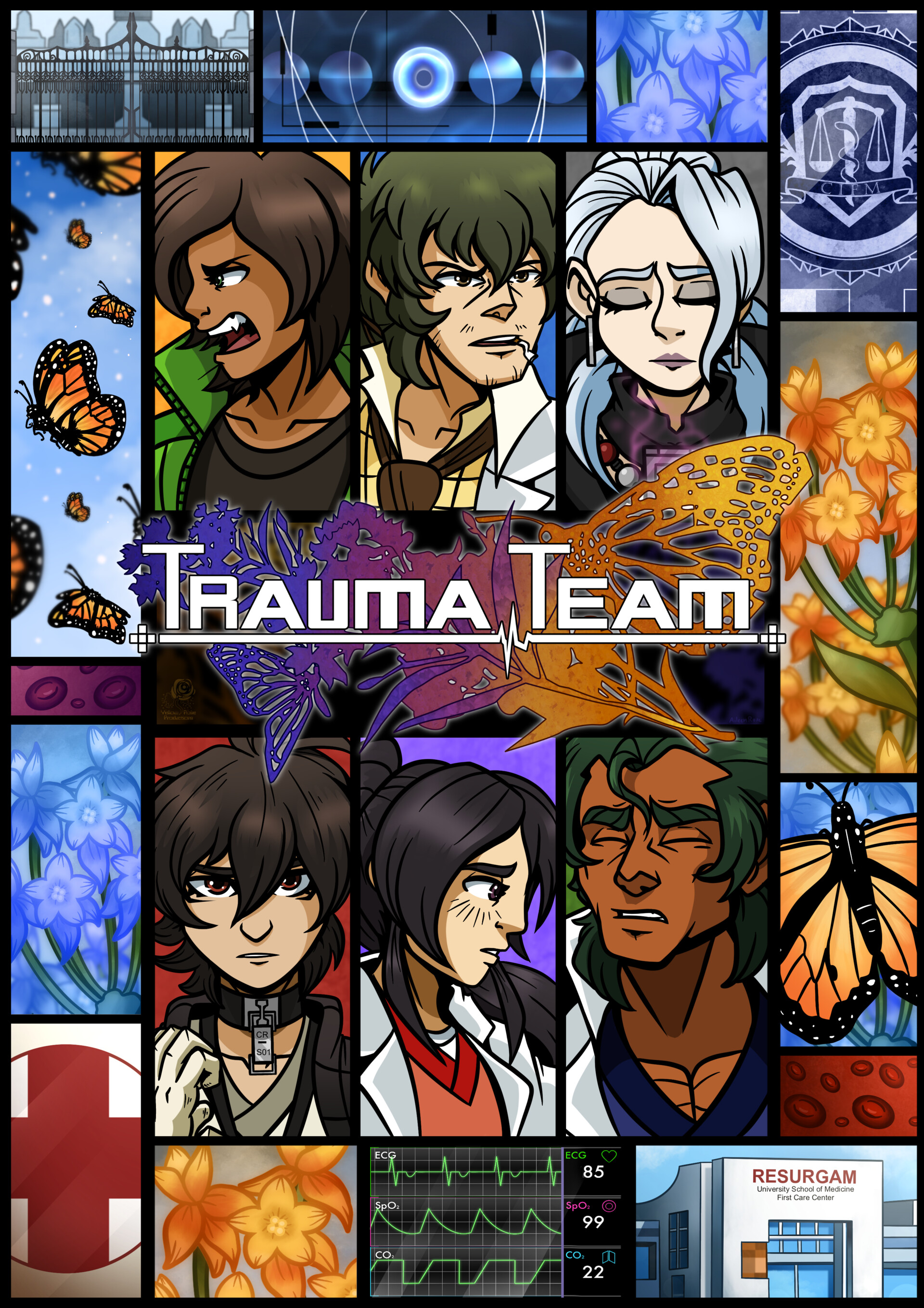 ArtStation - Trauma Team 11th Anniversary Poster