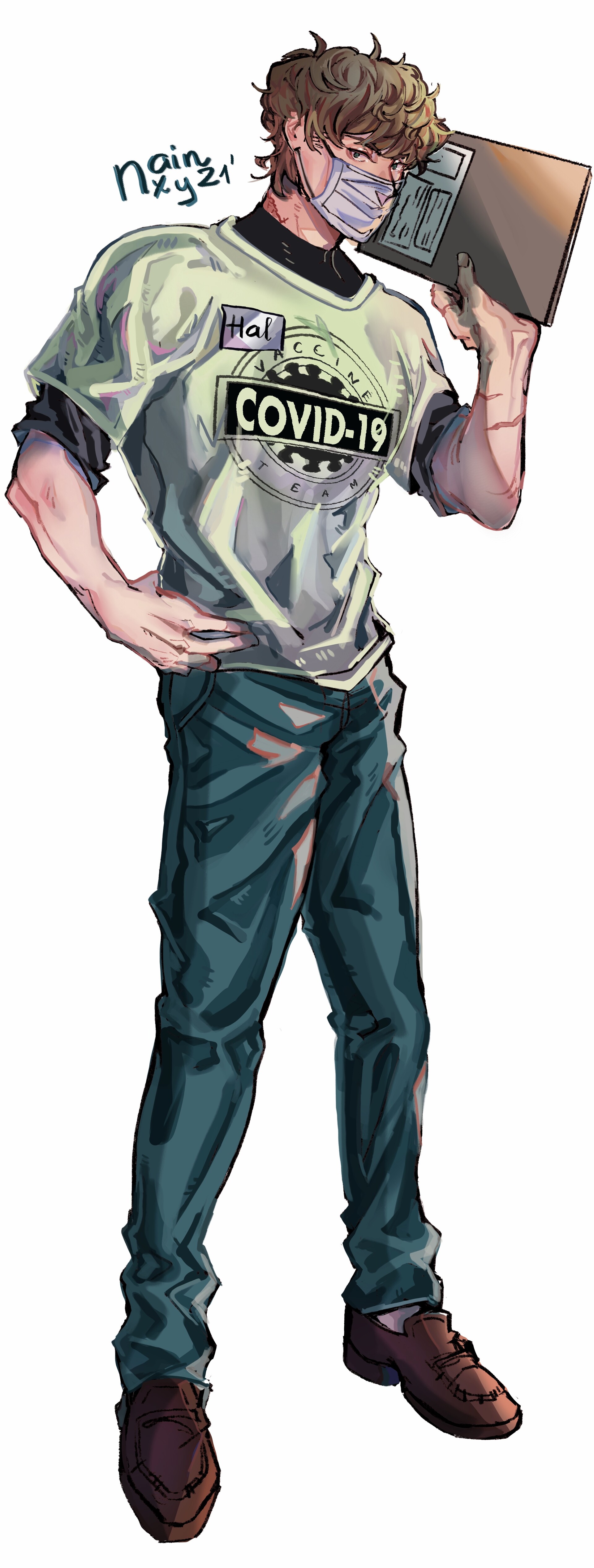 ArtStation - Hal is in the Volunteer duty