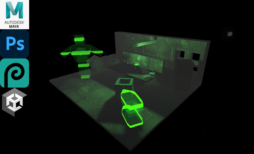 ArtStation - Inventor's Lab (Including Unity game project + Video)