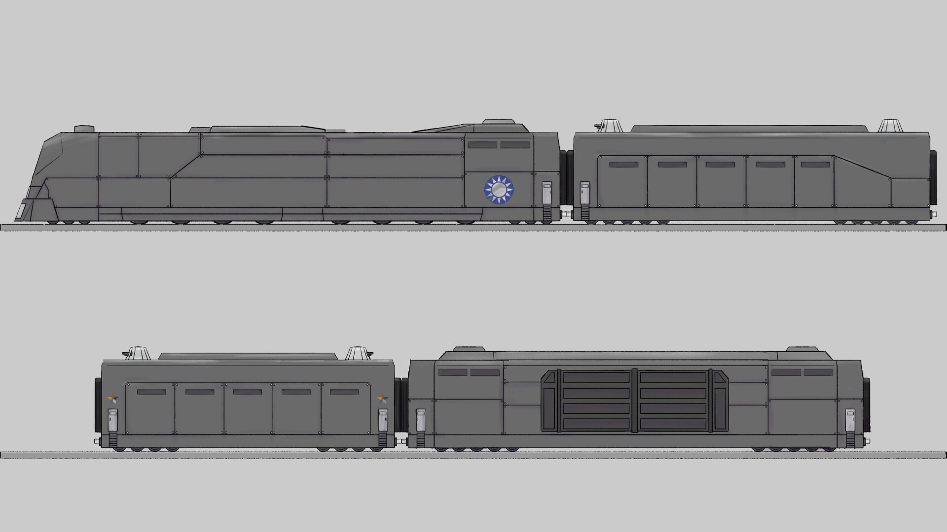 ArtStation - KMT armored train