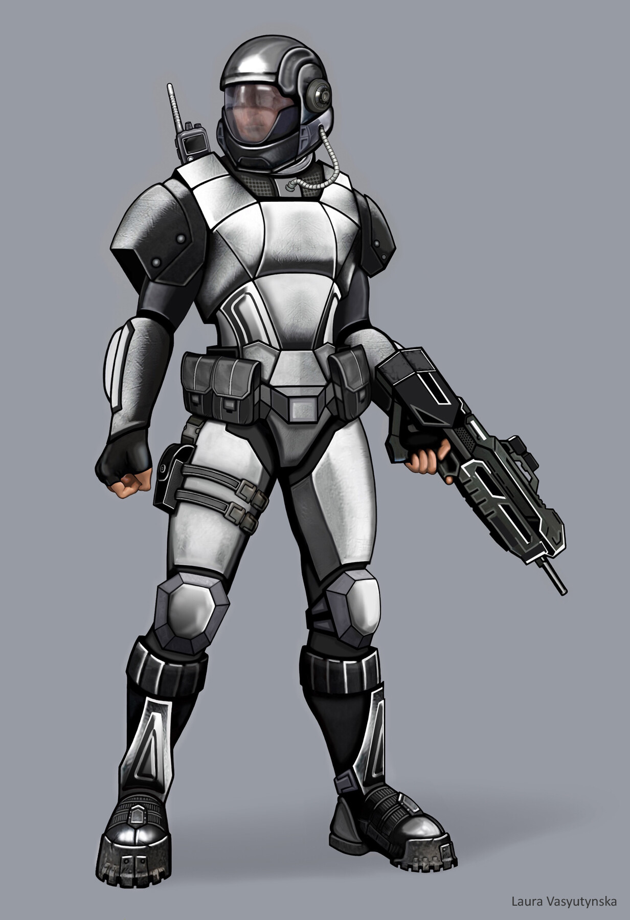 ArtStation - Sci-Fi Soldier