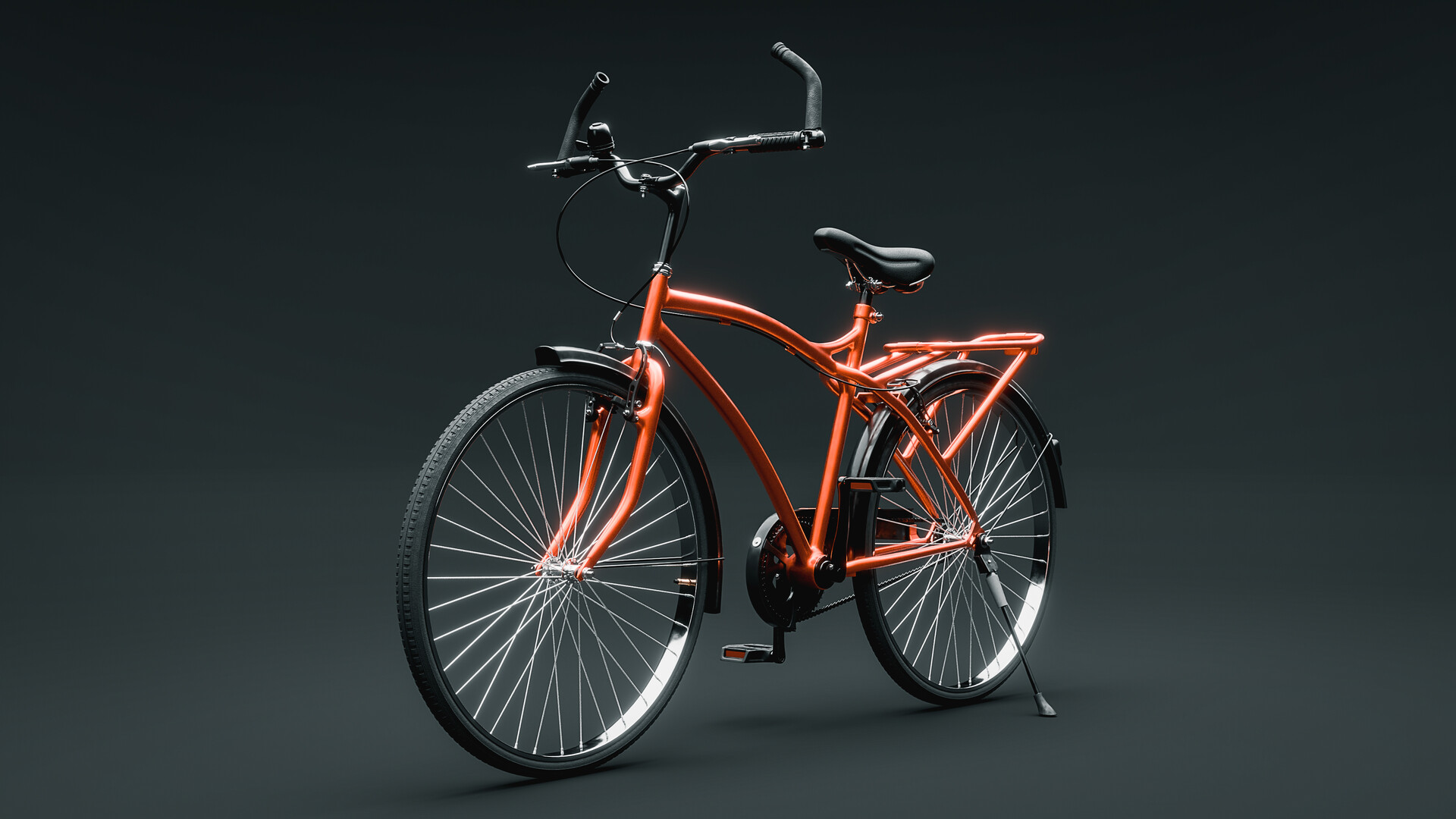 ArtStation - Bicycle Modeling in Maya
