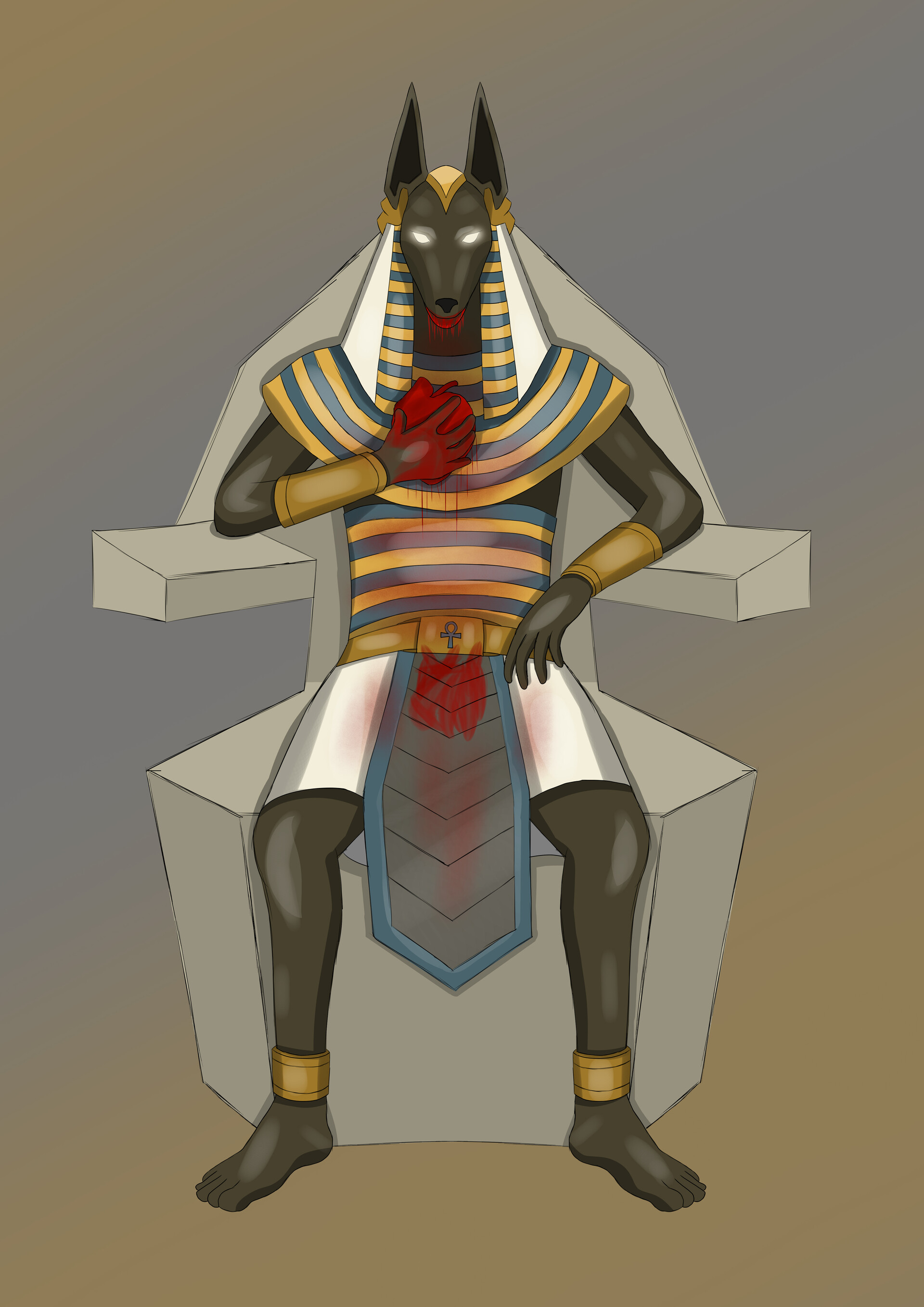ArtStation - Anubis Illustration