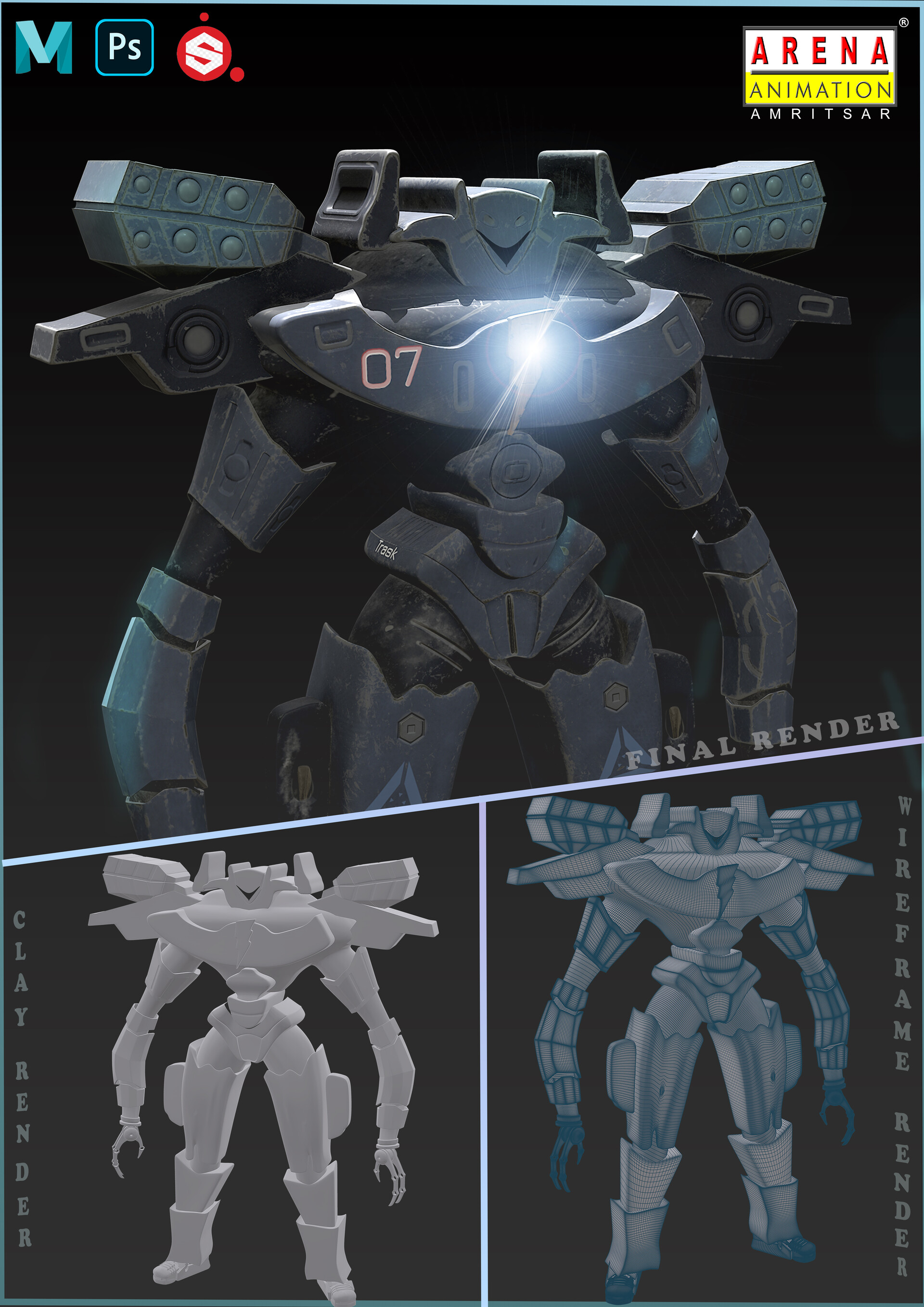 ArtStation - CONCEPT ART ROBO