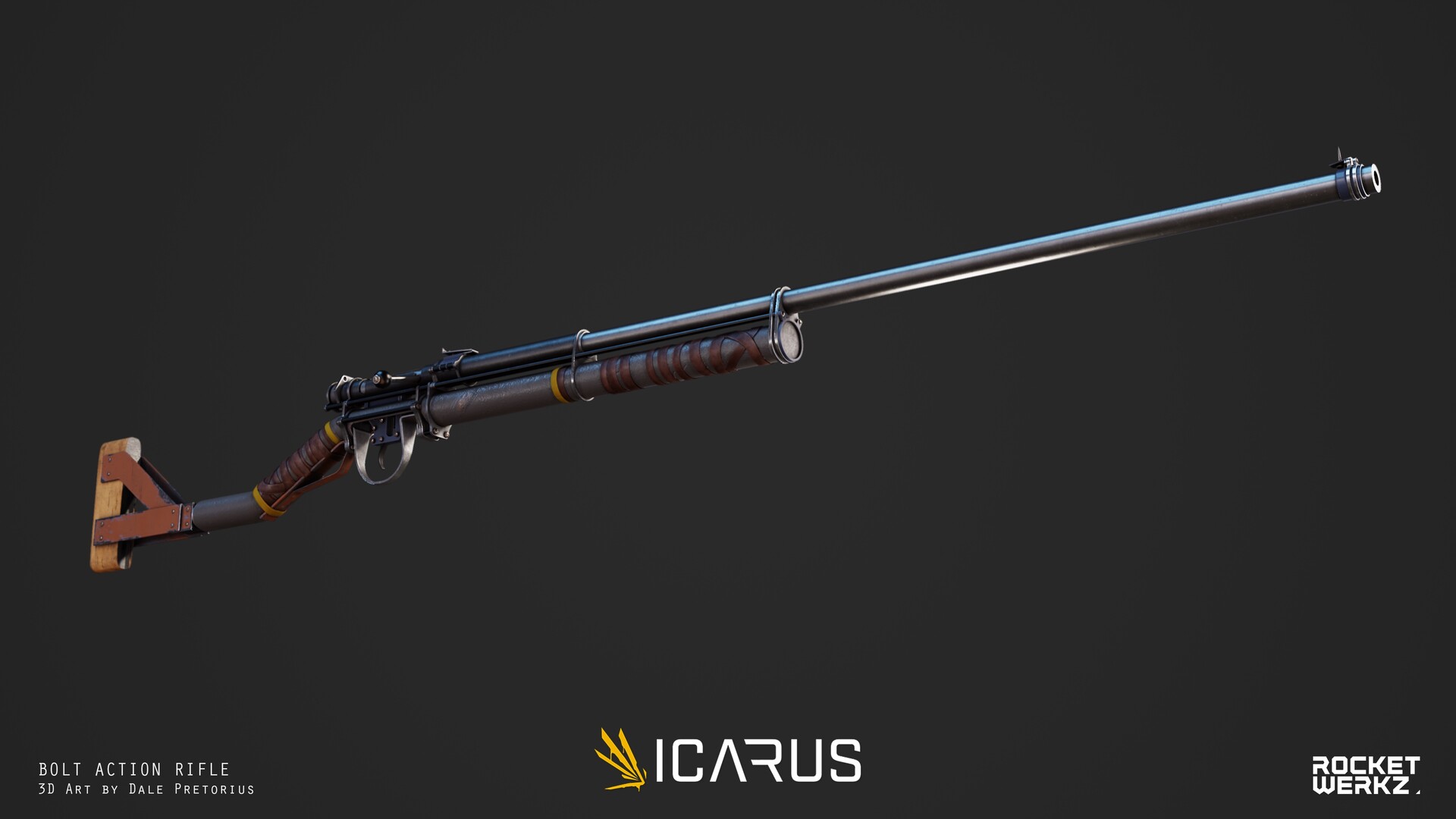 ArtStation - Crafted Bolt Action Rifle