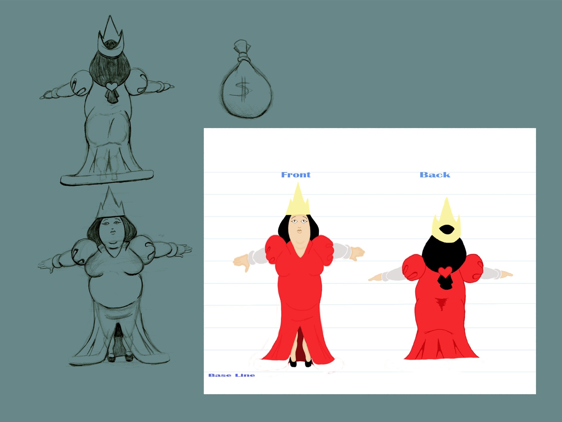 ArtStation - Queen Character Development by Jacob Mallory