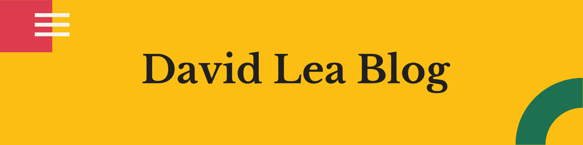 ArtStation - David Lea Blog