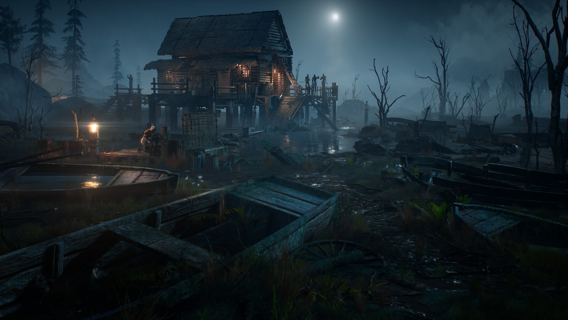 ArtStation - Practice copying scenes-Algae moorland