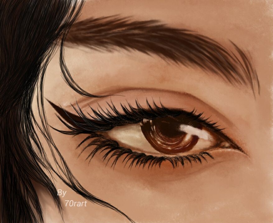 how to draw hazel eyes
