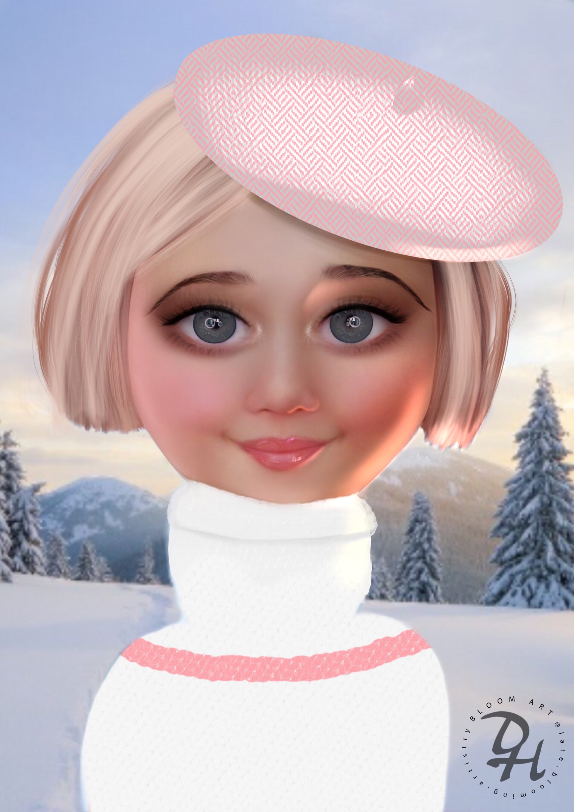 ArtStation - Funny Girl 3