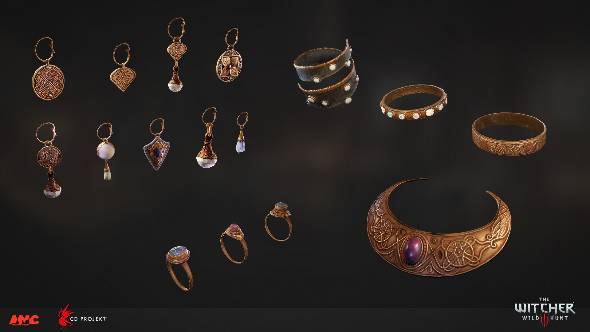 AMC Studio - Witcher 3 - Prop sets