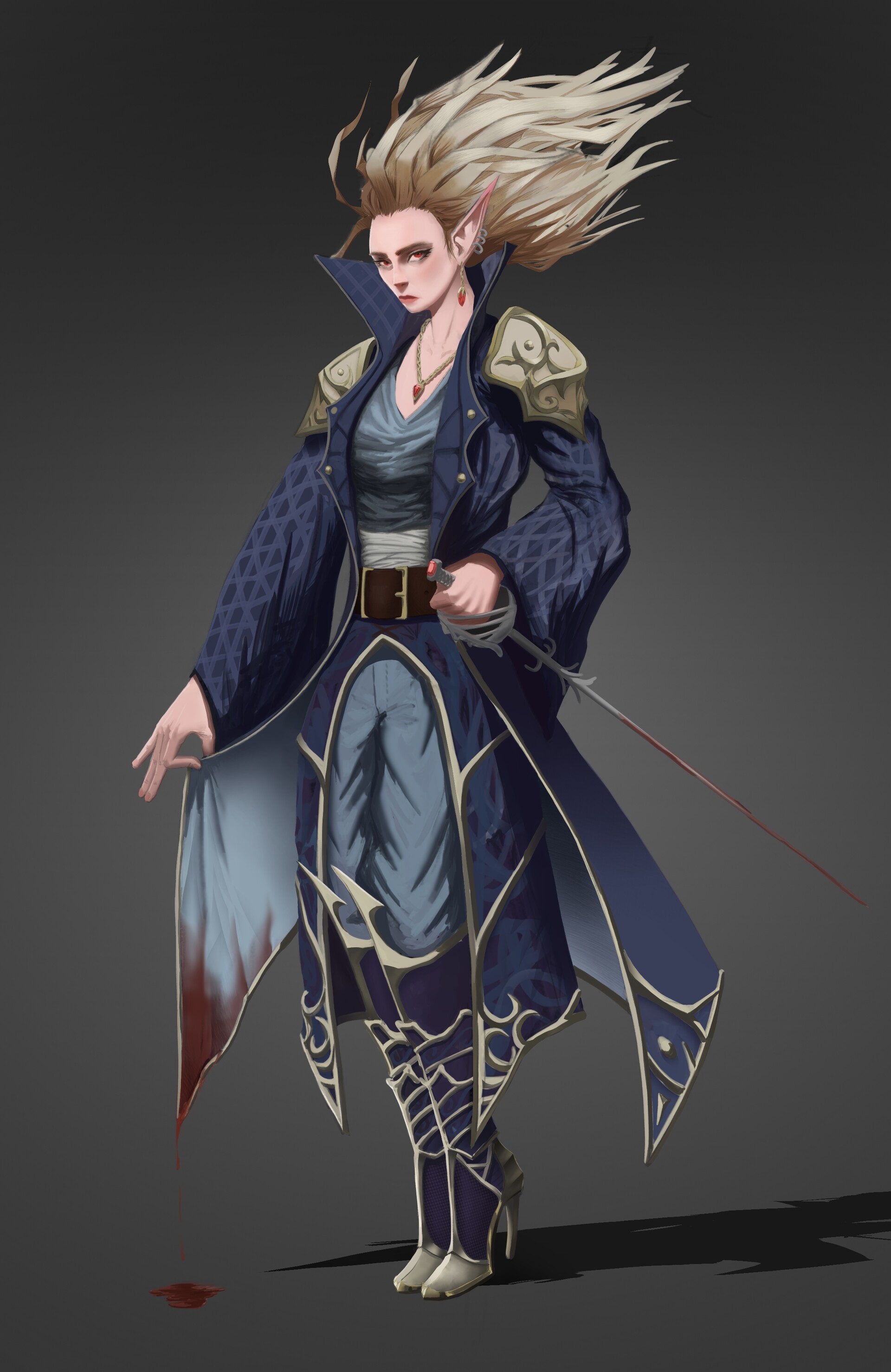 ArtStation - Elf Pirate