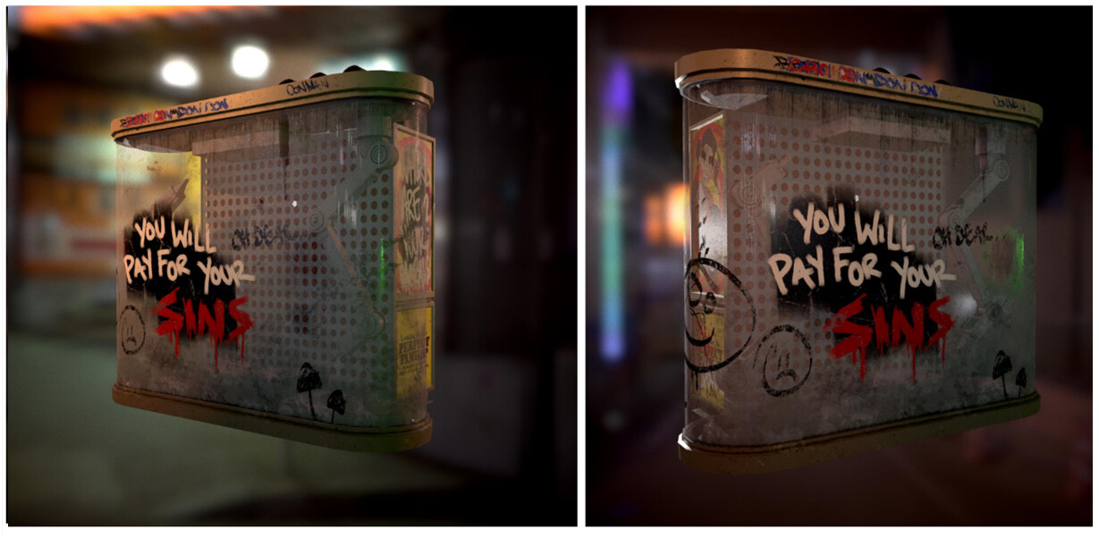 Future drinks machine by USW Game Art — ProUser.Me