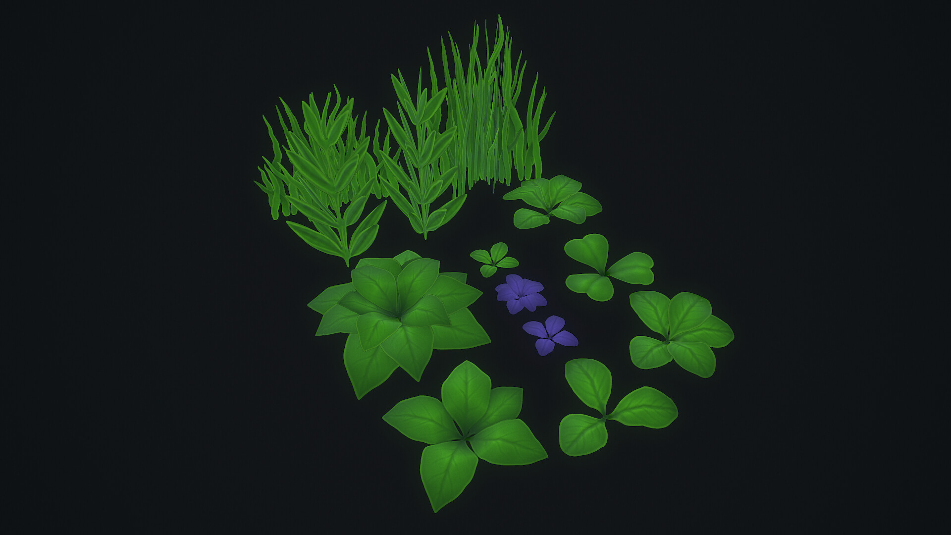 ArtStation - Stylized Plants