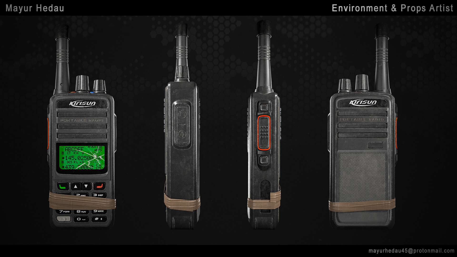 Mayur Hedau - Military Radio- Kirisun T60