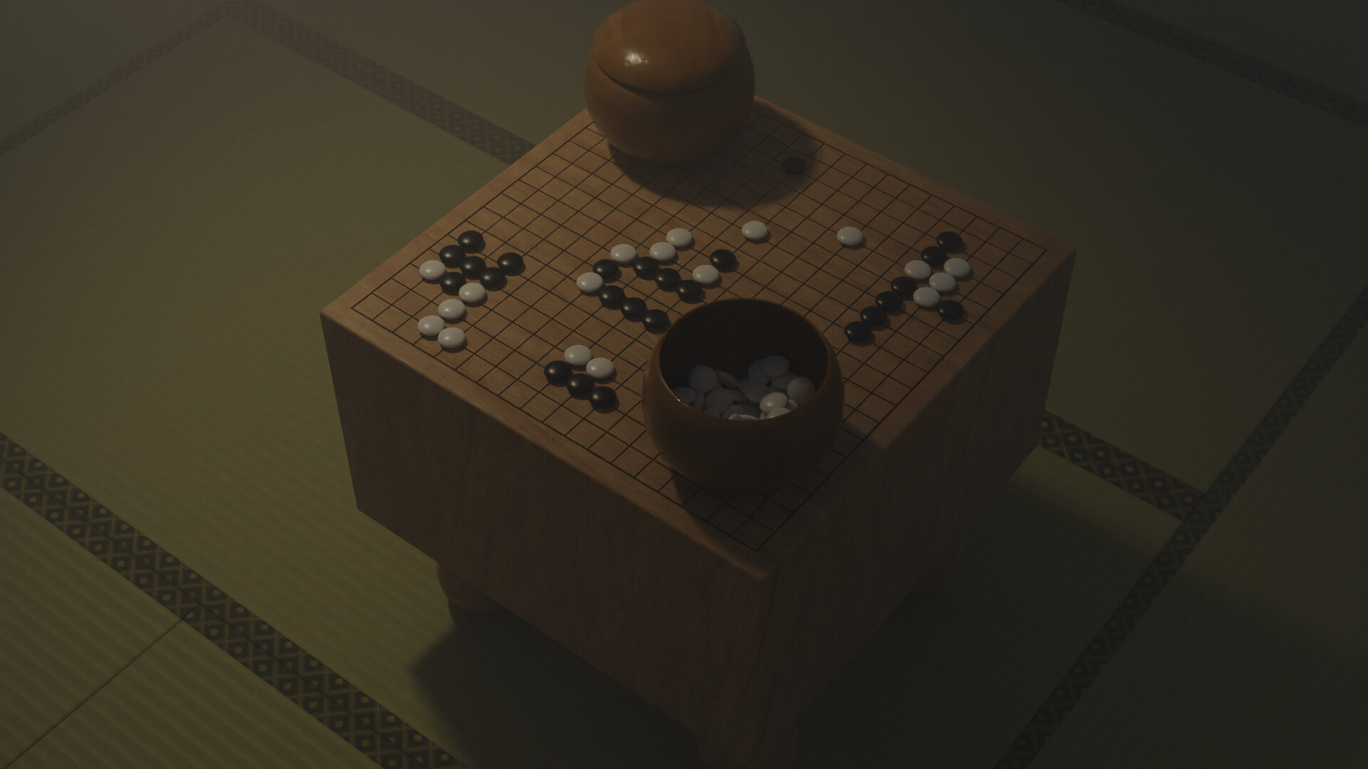 ArtStation - A game of Go