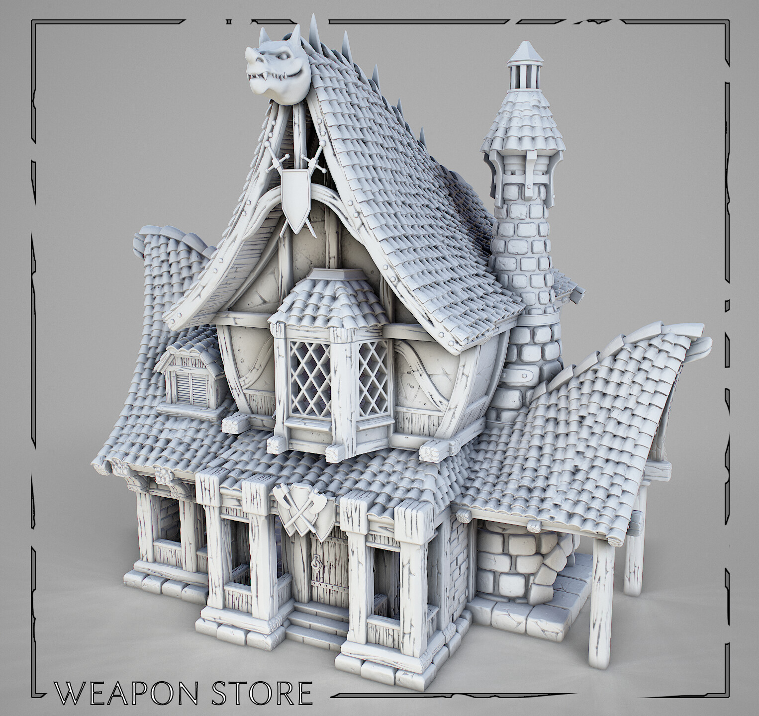 ArtStation - Weapon Store