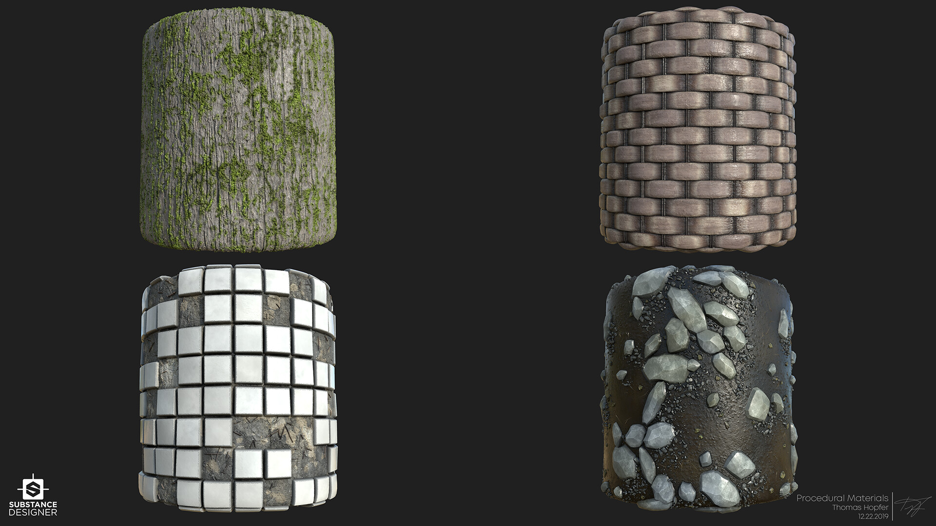 ArtStation - Procedural Material Practice