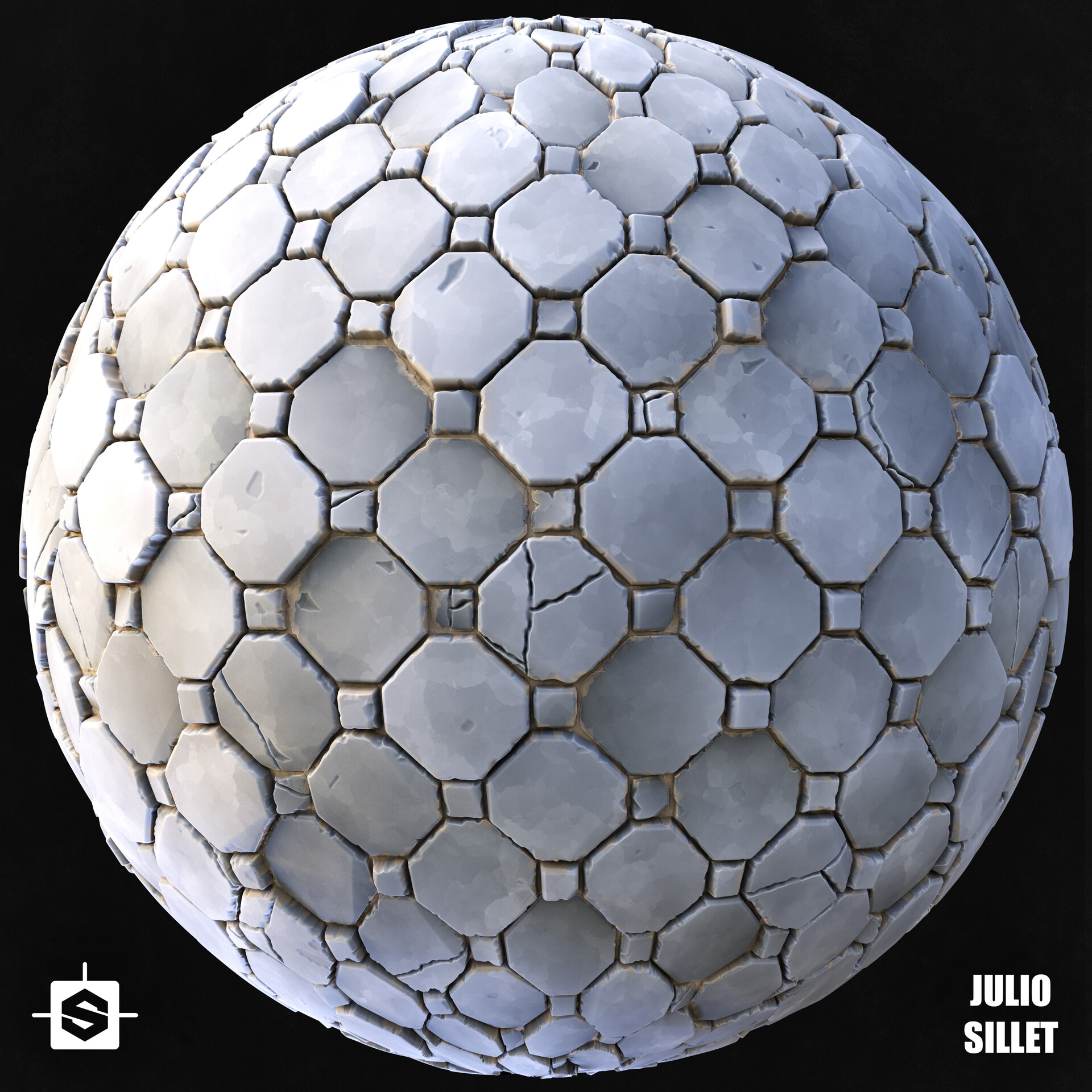 Julio Sillet - Stylized Materials Study - Part 3