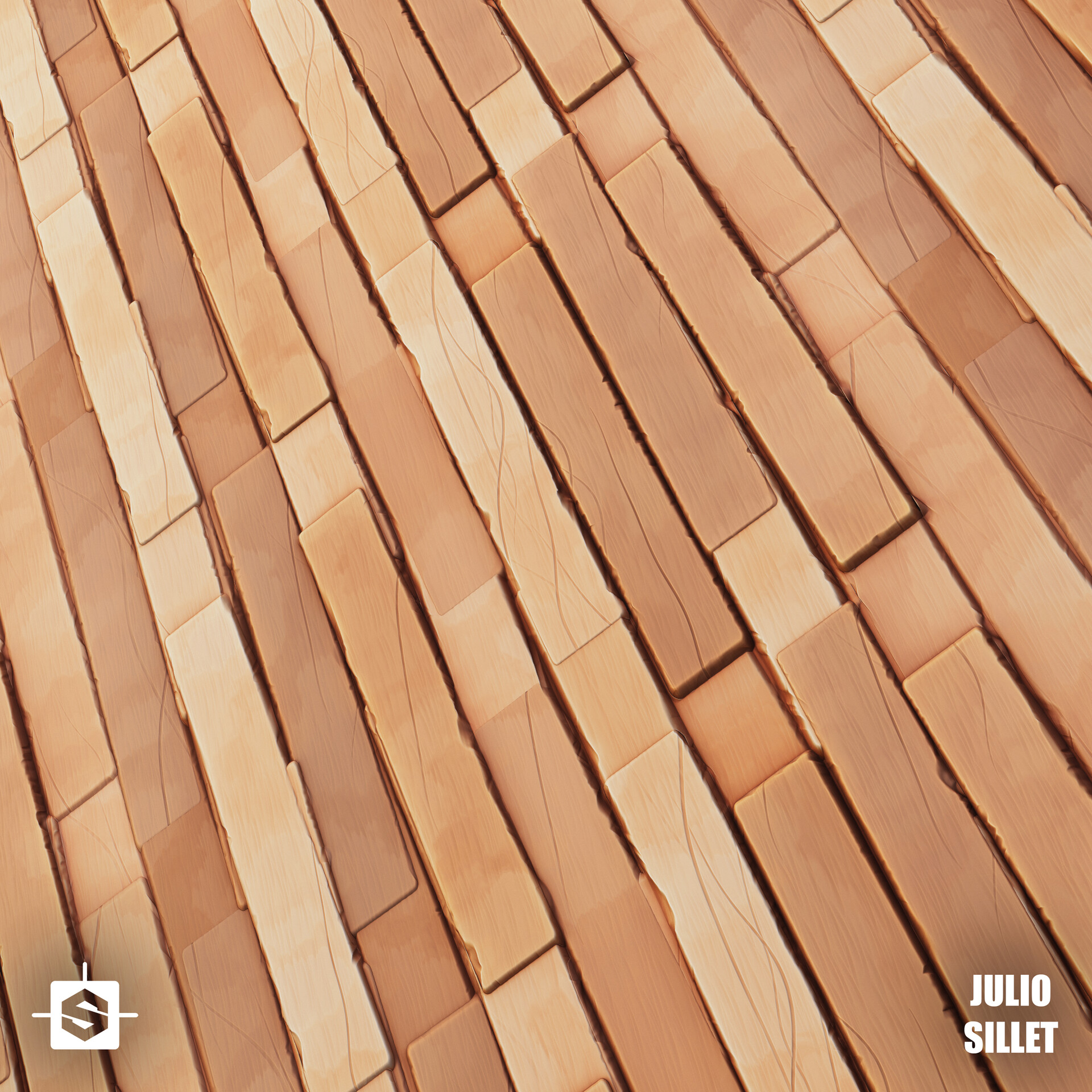 Julio Sillet - Stylized Materials Study - Part 3