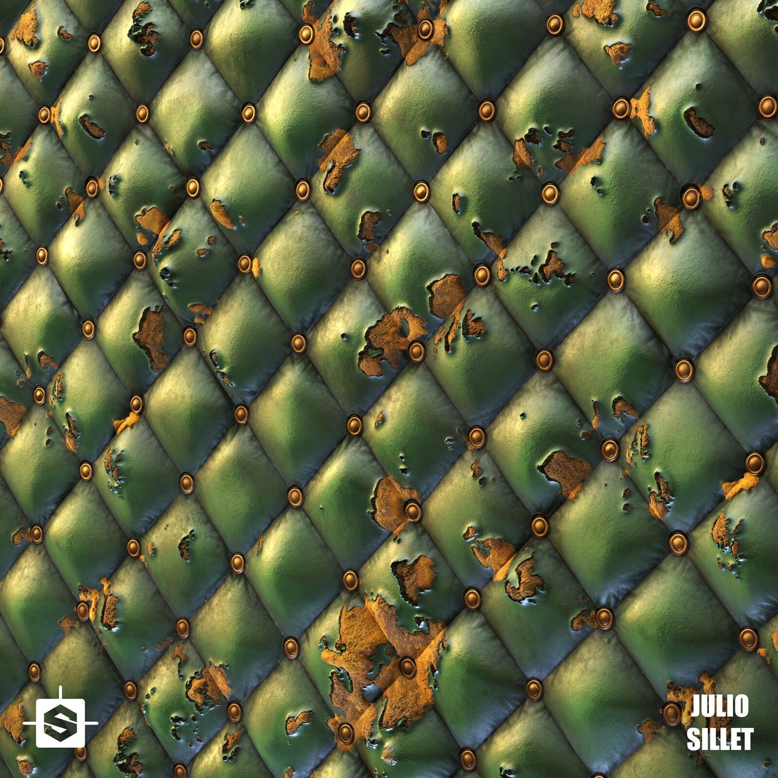 Julio Sillet - Stylized Materials Study - Part 3