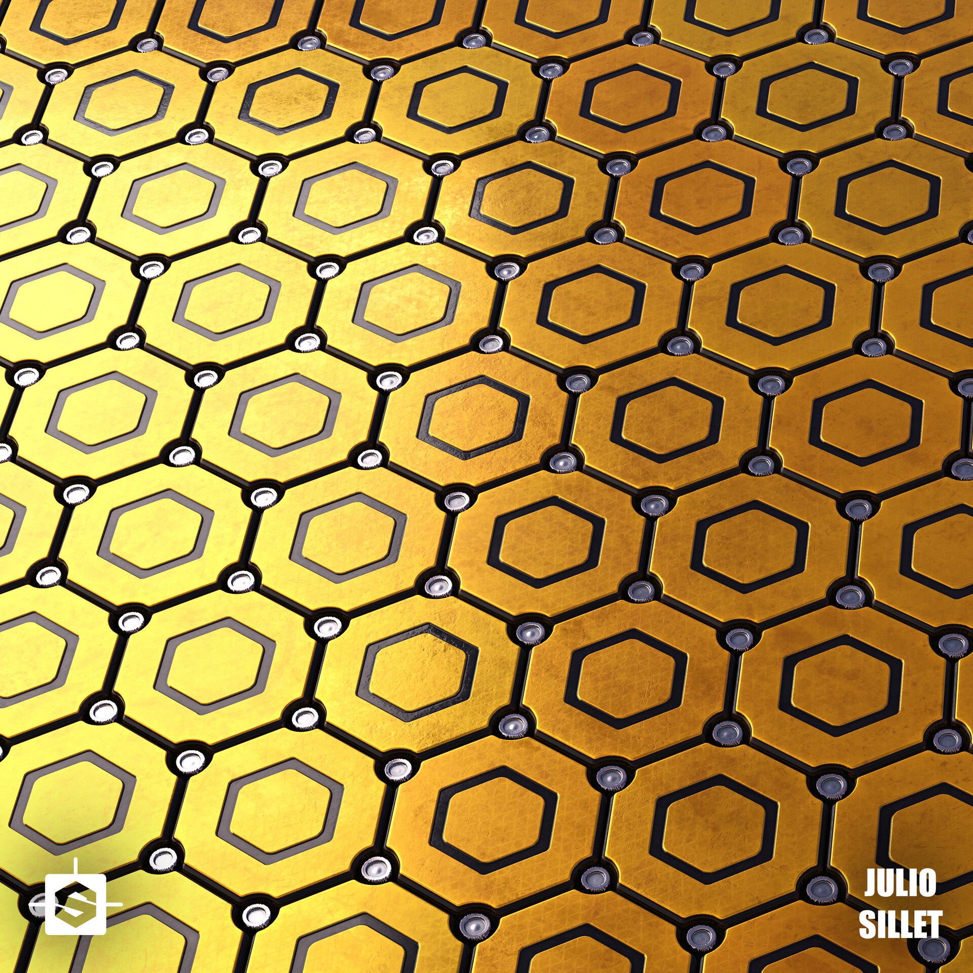 Julio Sillet - Stylized Materials Study - Part 3