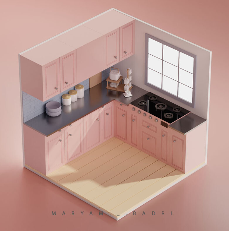 ArtStation - Kitchen _ 05