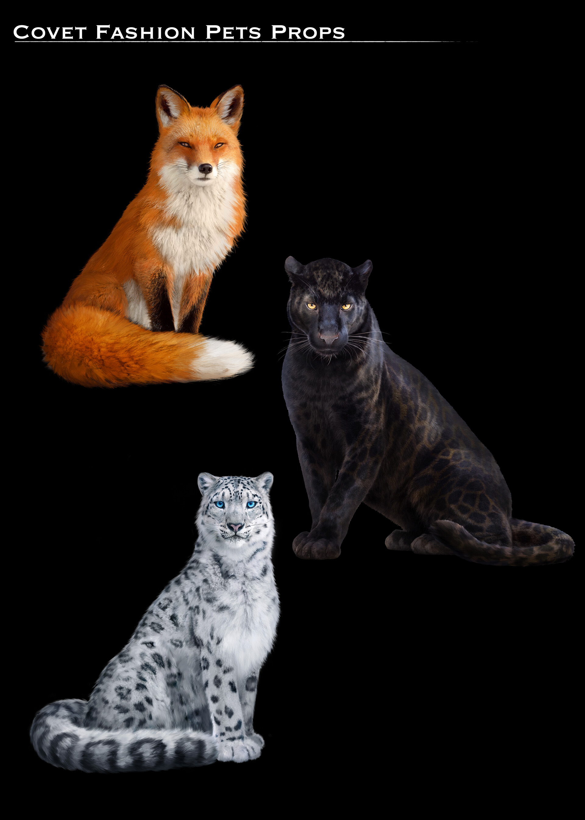 ArtStation - Covet Fashion Game Art 6