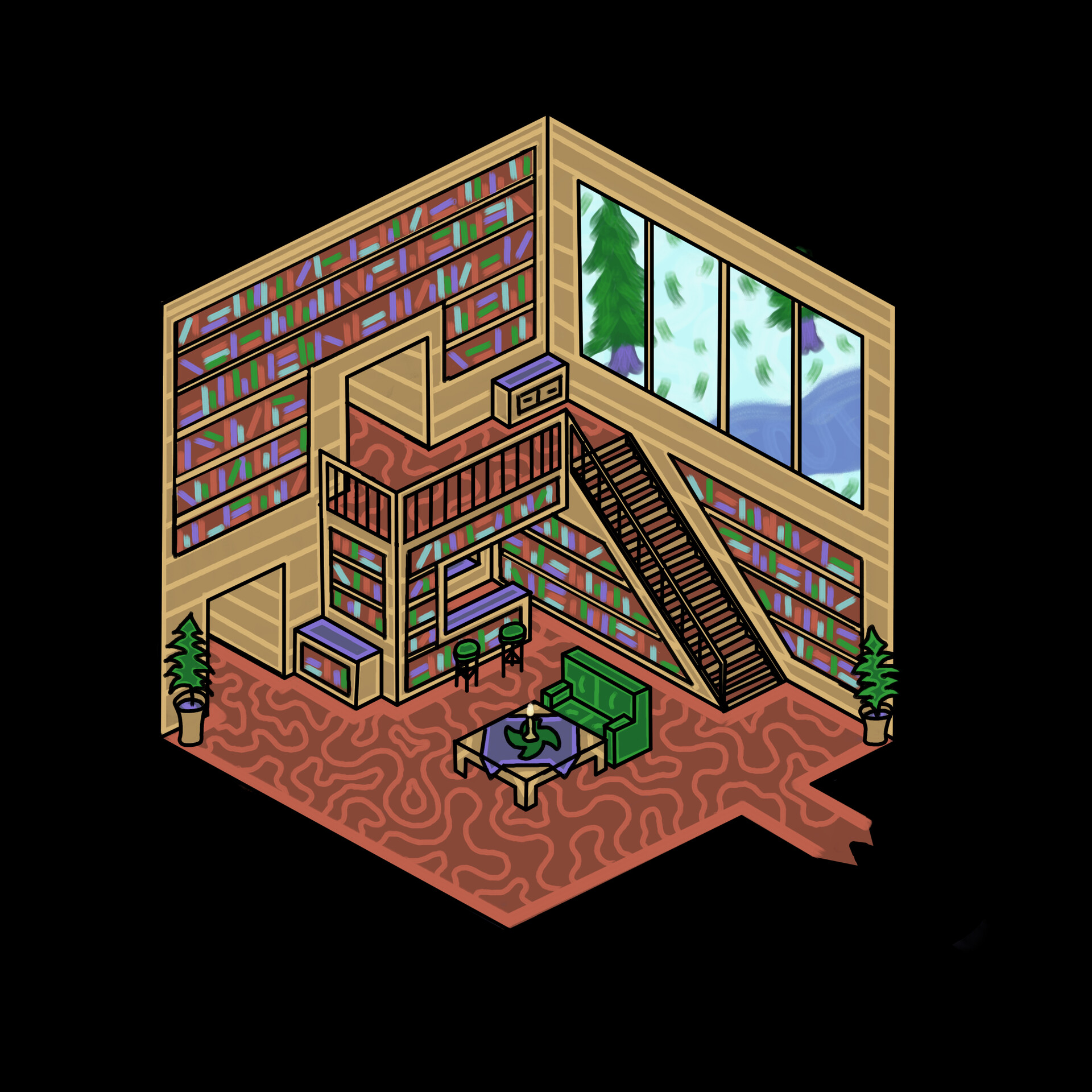 ArtStation - Isometric Library