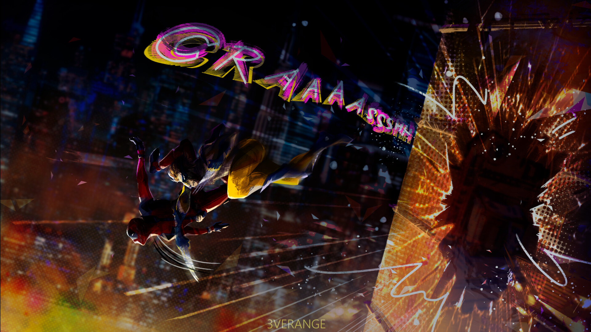 ArtStation - Deadpool VS Wolverine