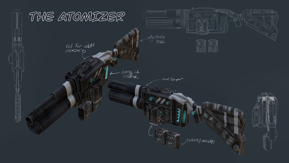 ArtStation - Callout sheets: Asset exploration