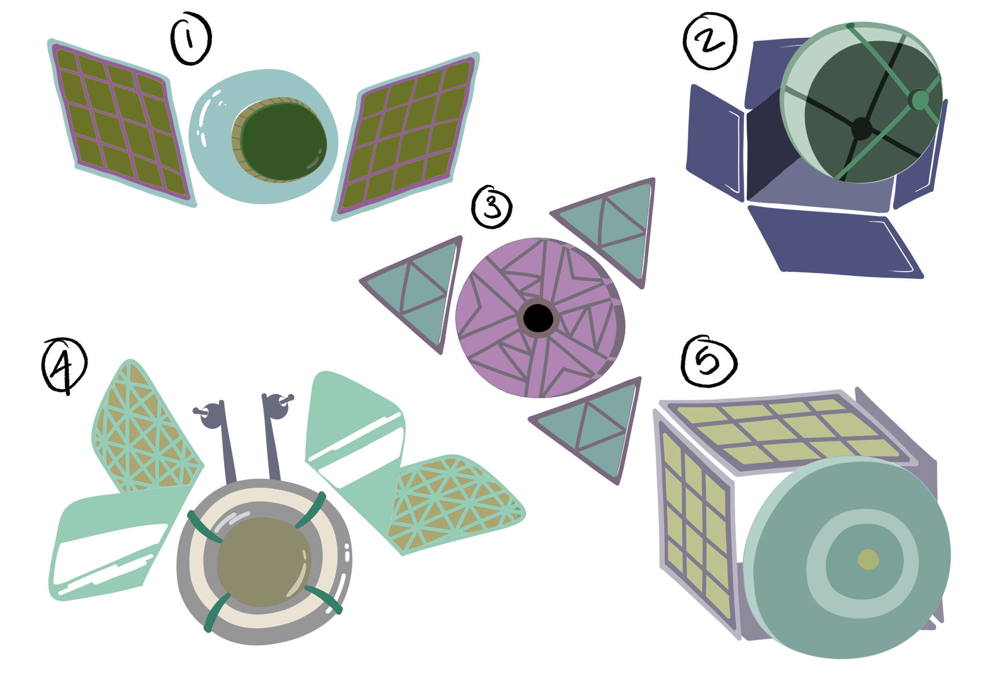 ArtStation - Satellite Designs