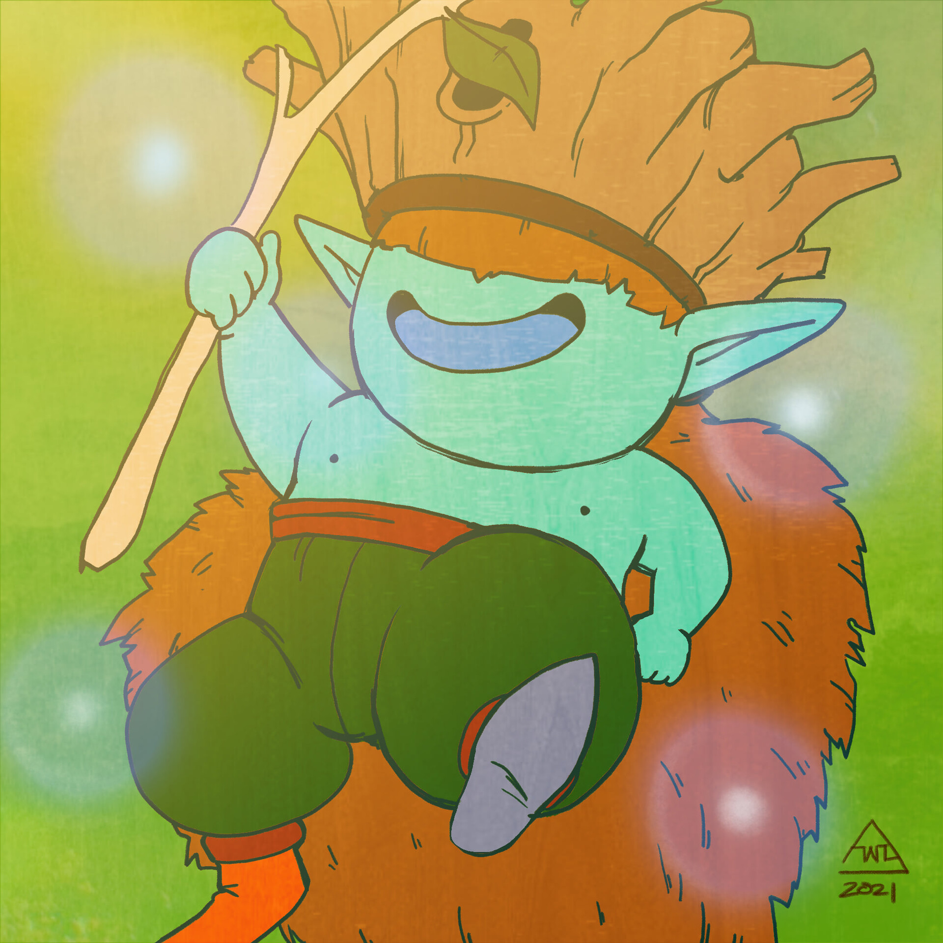 ArtStation - Day 92 - Tree Feller