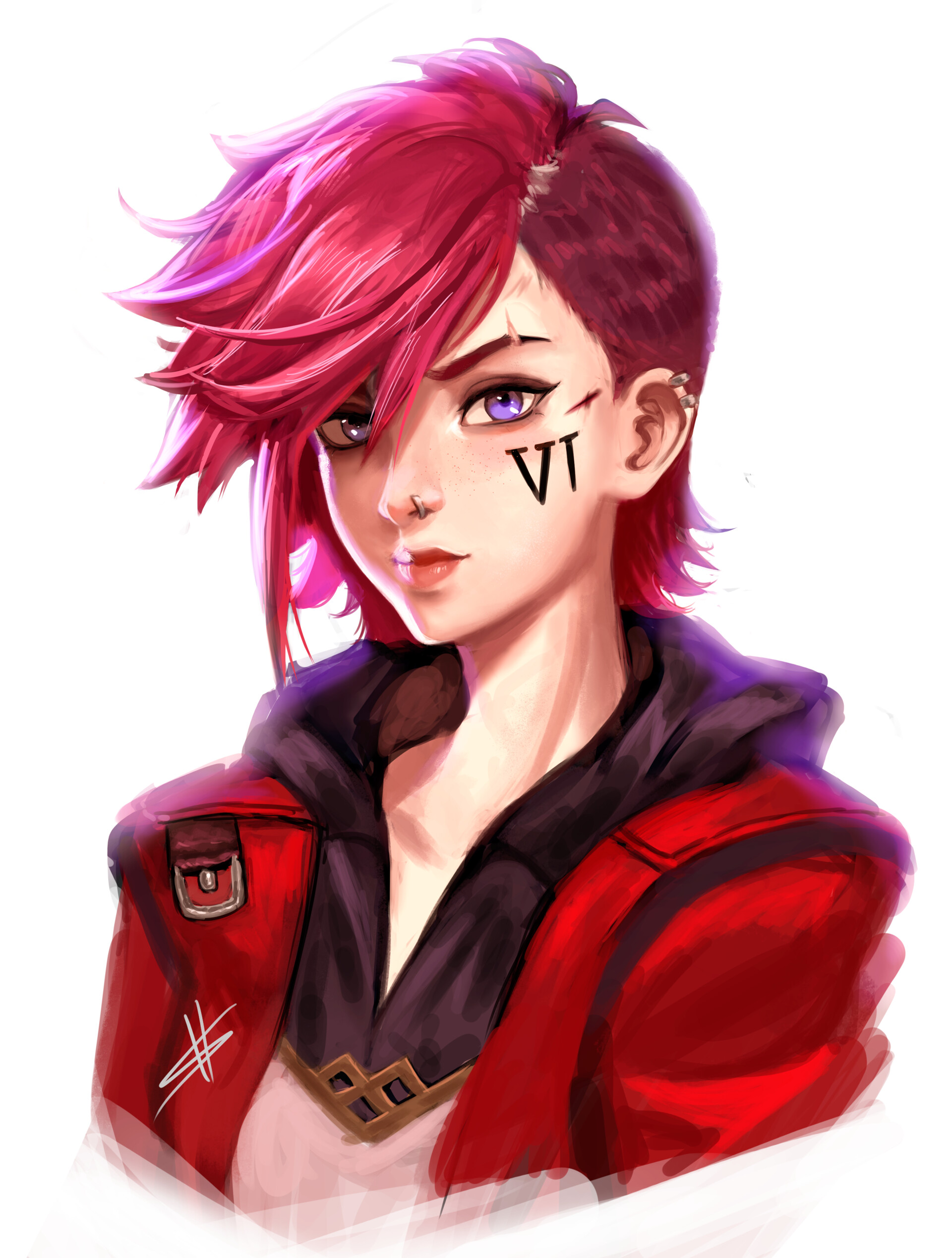 ArtStation - Violet (League of Legends)