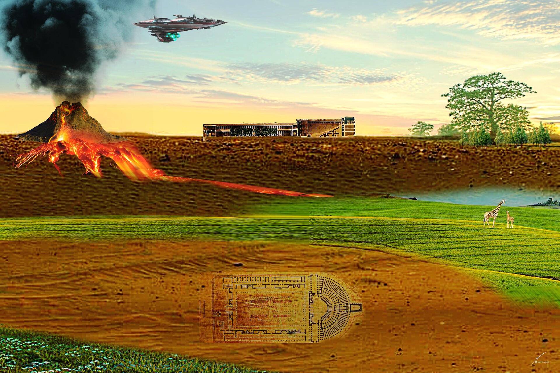 ArtStation - Mars Fields ??? ... since 1958 ?? ... much money ...