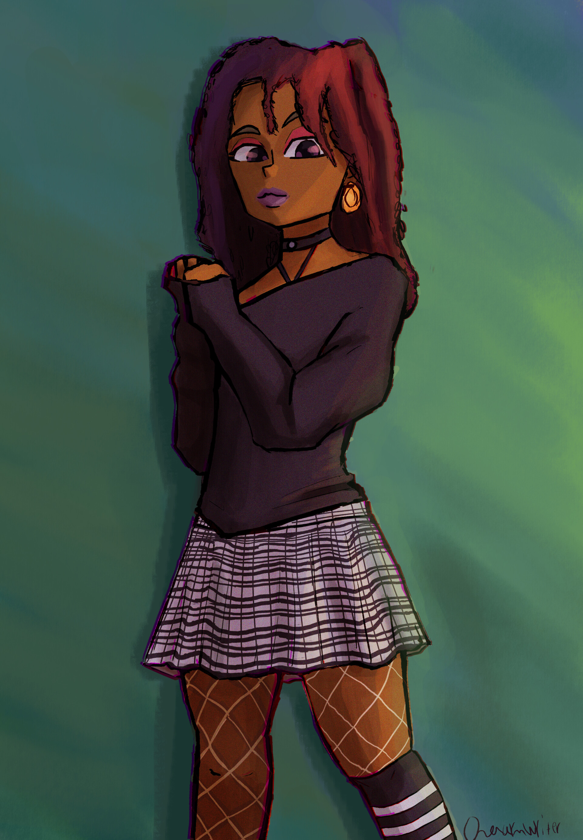 ArtStation - Goth OC