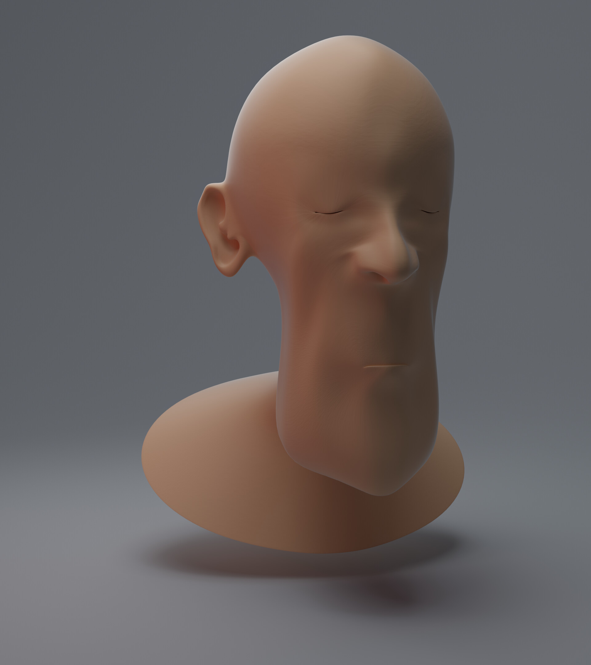 ArtStation - Stylized Sub-d Face in Modo
